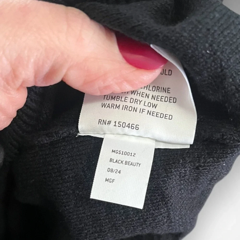 ALESBURY | Sweaters | Alesbury Mens Black Riverside Crewneck Sweater ...
